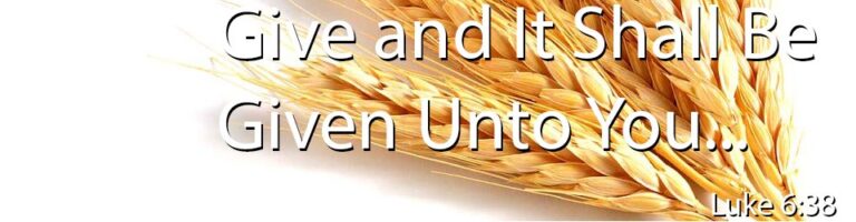 Giving - Gospel Tabernacle